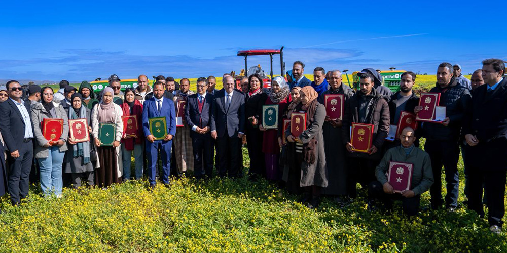 Province de Rhamna : lancement de projets d’agriculture solidaire et d ...